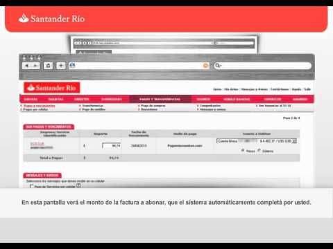 Santander Río, la solución más simple para pagar tus cuentas desde casa ...