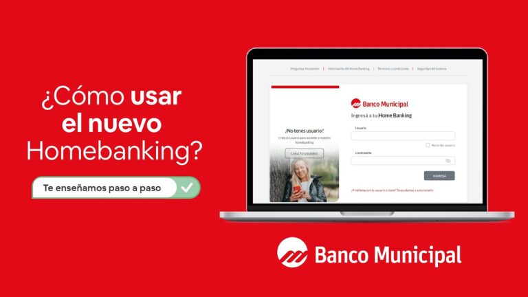 Homebanking para personas: Banco Municipal | Actualizado diciembre 2025